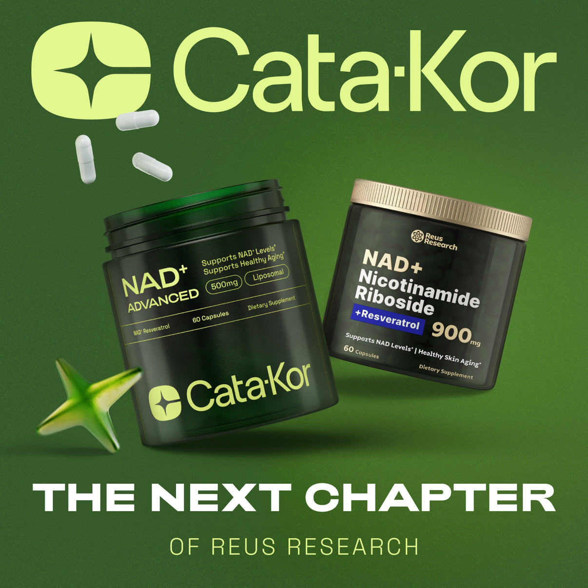 500mg Liposomal NAD+ Supplement - NMN Alternative – Cata-Kor